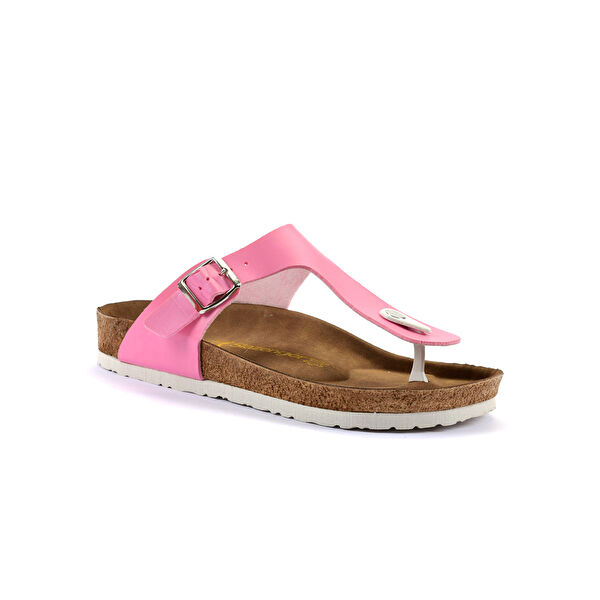 Toka Detaylı Parmak Arası Kadın Terlik