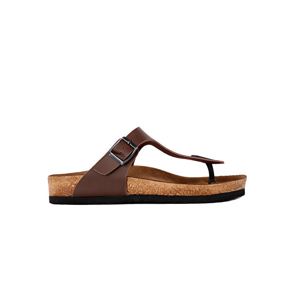 Toka Detaylı Parmak Arası Kadın Terlik