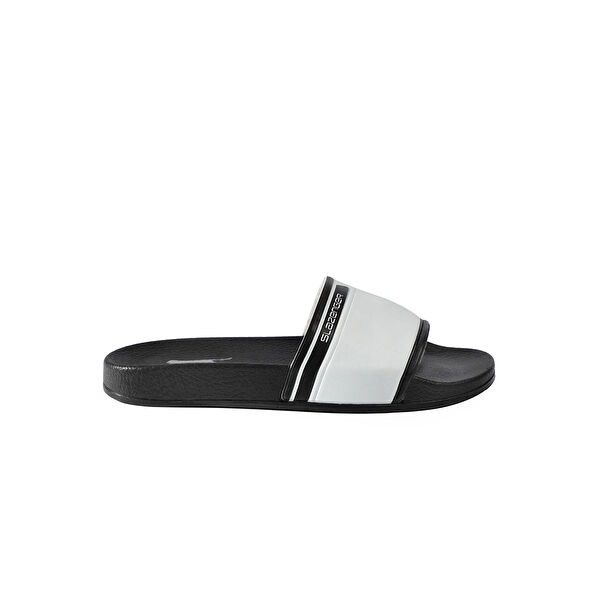 Baskılı Tek Bantlı Erkek Terlik