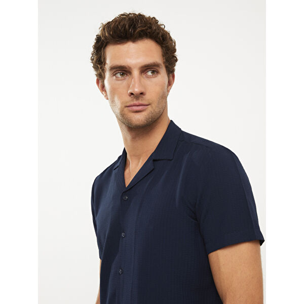 Regular Fit Kısa Kollu Erkek Gömlek