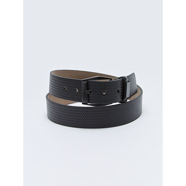 Deri Görünümlü Erkek Kemer