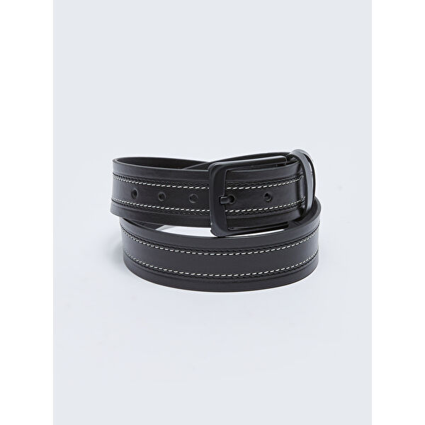 Deri Görünümlü Erkek Kemer