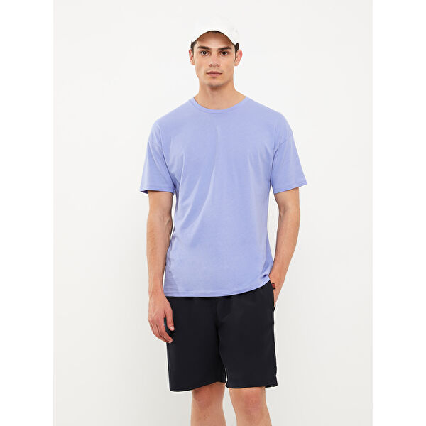 Diz Hizası Boy Basic Erkek Deniz Şortu Diz Hizası Boy Basic Erkek Deniz Şortu