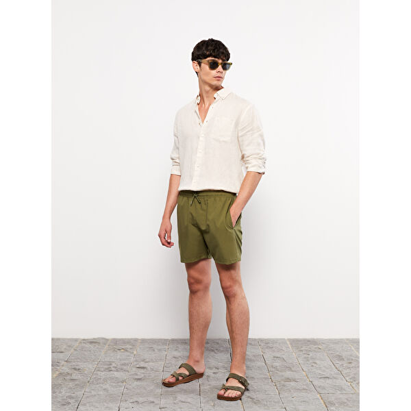 Kısa Boy Basic Erkek Deniz Şortu