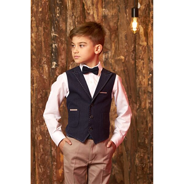 Erkek Çocuk Yelekli Takım Erkek Çocuk Yelekli Takım