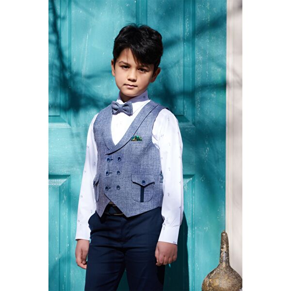 Erkek Çocuk Yelekli Takım Erkek Çocuk Yelekli Takım