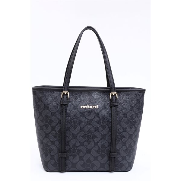 Monogram Baskılı Kadın Kol Çantası Monogram Baskılı Kadın Kol Çantası