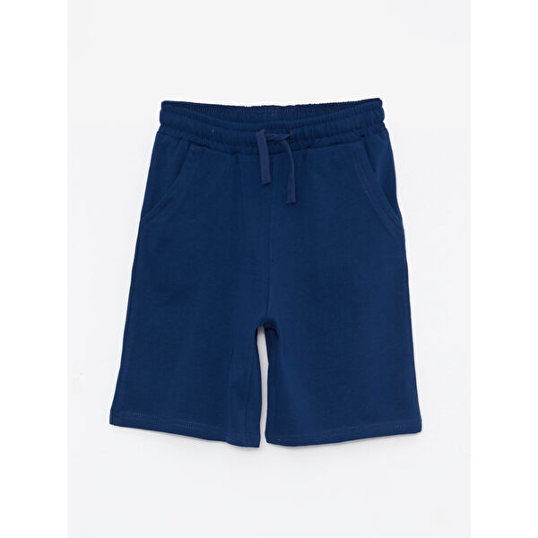 Beli Lastikli Basic Erkek Çocuk Şort