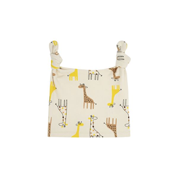 Organik Pamuklu Erkek Bebek Bere