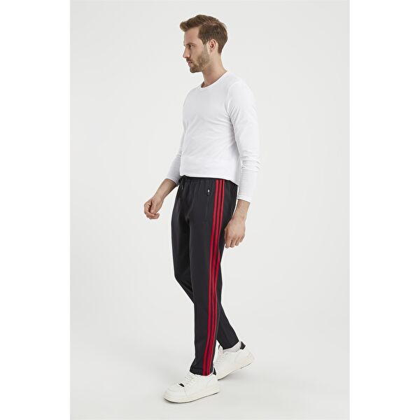 Slim Fit Şerit Detaylı Eşofman Altı Slim Fit Şerit Detaylı Eşofman Altı