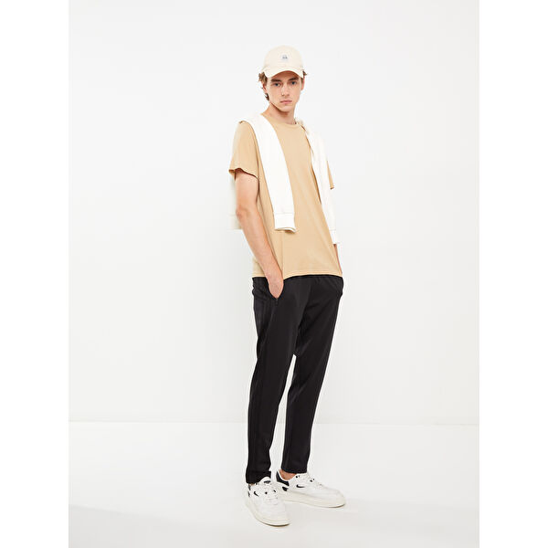 Slim Fit Şerit Detaylı Eşofman Altı Slim Fit Şerit Detaylı Eşofman Altı
