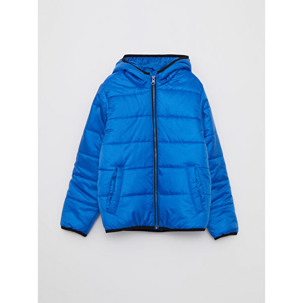 Kapüşonlu Basic Erkek Çocuk Şişme Mont