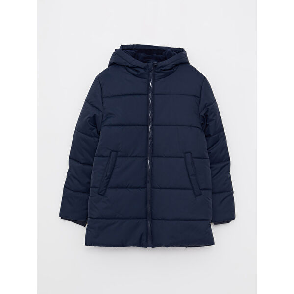 Kapüşonlu Basic Erkek Çocuk Şişme Mont