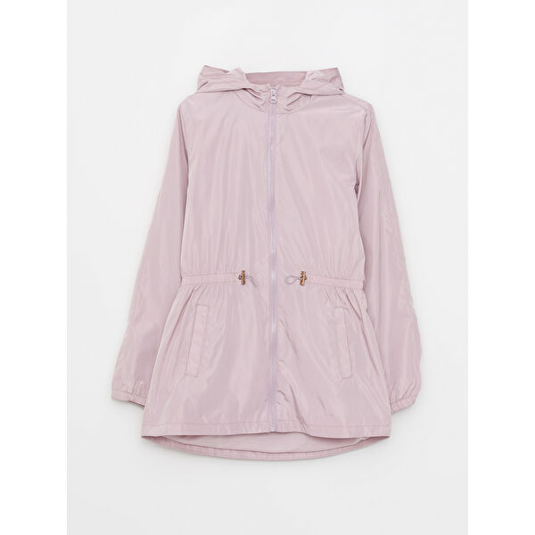 Kapüşonlu Basic Uzun Kollu Kız Çocuk Mont