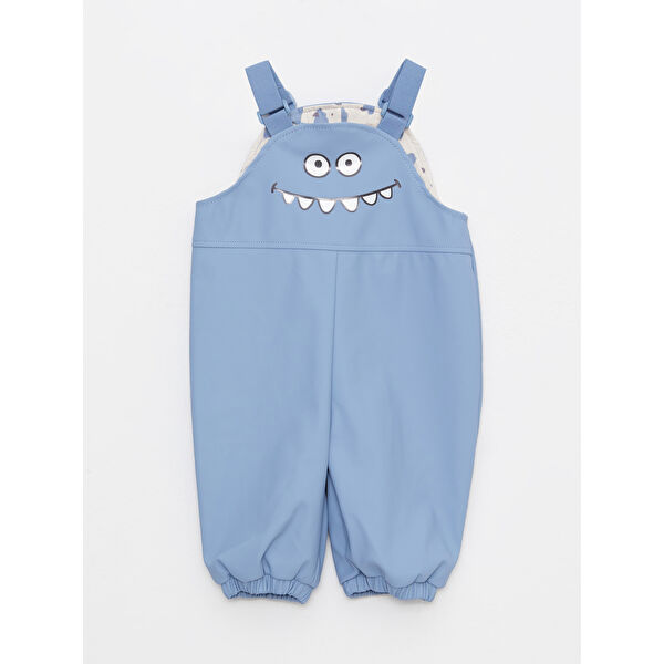 Baskılı Erkek Bebek Yağmurluk Tulum