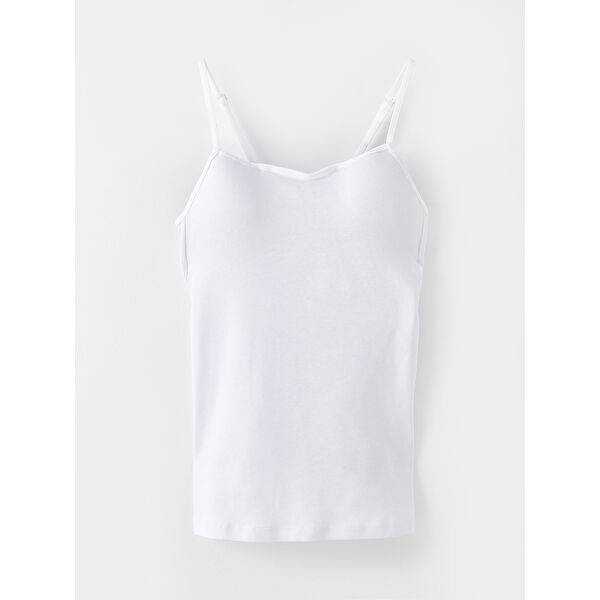 U Yaka Düz Kuplu Kadın İç Giyim Atlet U Yaka Düz Kuplu Kadın İç Giyim Atlet