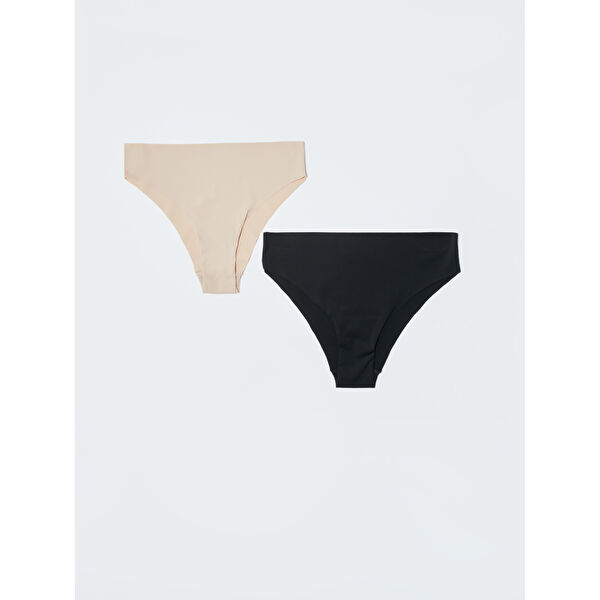 Düz Brazilian Kadın Külot 2'li Paket