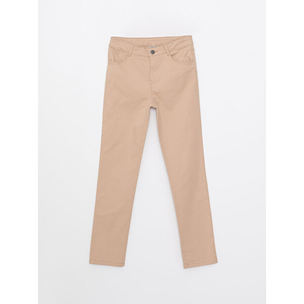 Skinny Fit Basic Gabardin Kız Çocuk Pantolon Skinny Fit Basic Gabardin Kız Çocuk Pantolon