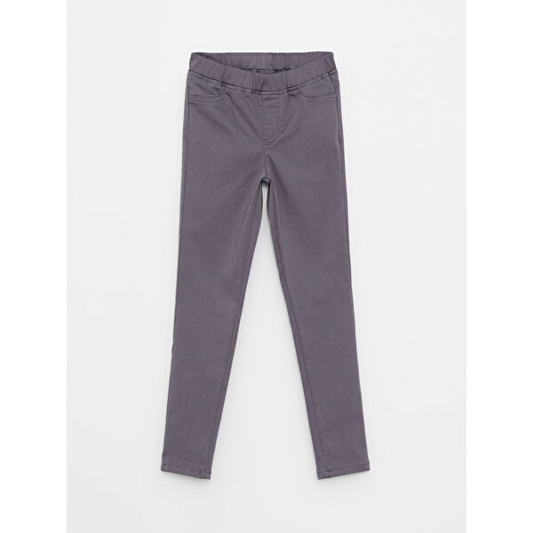 Beli Lastikli Basic Gabardin Kız Çocuk Pantolon