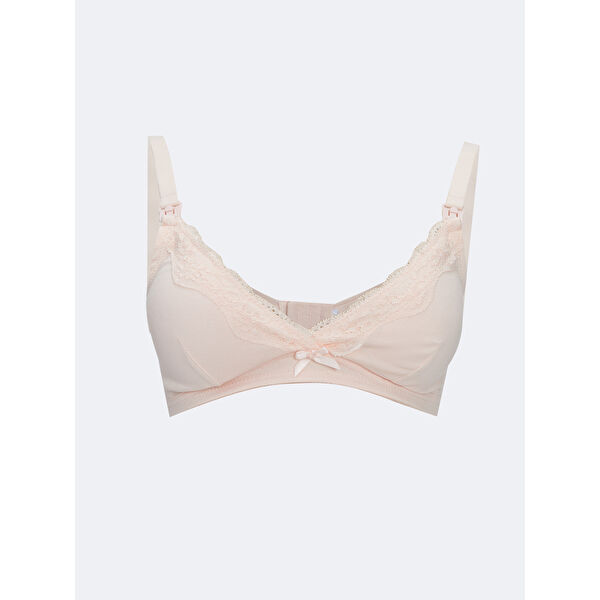 Balensiz Dolgusuz Düz Emzirme Özellikli Hamile Sütyen