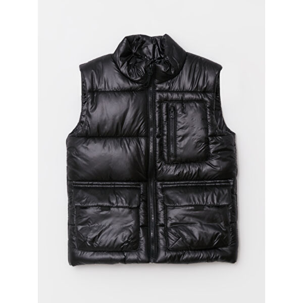 Dik Yaka Erkek Çocuk Şişme Yelek