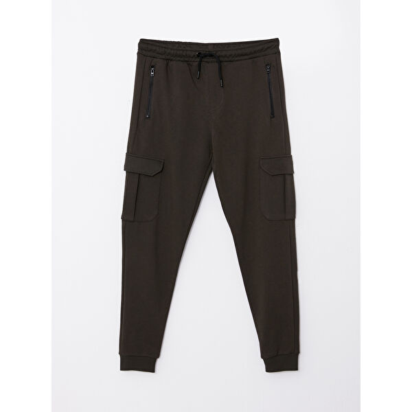 Slim Fit Kargo Cepli Eşofman Altı Slim Fit Kargo Cepli Eşofman Altı