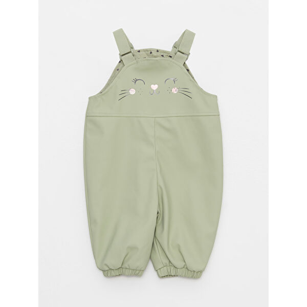 Baskılı Kız Bebek Kayak Tulumu Baskılı Kız Bebek Kayak Tulumu