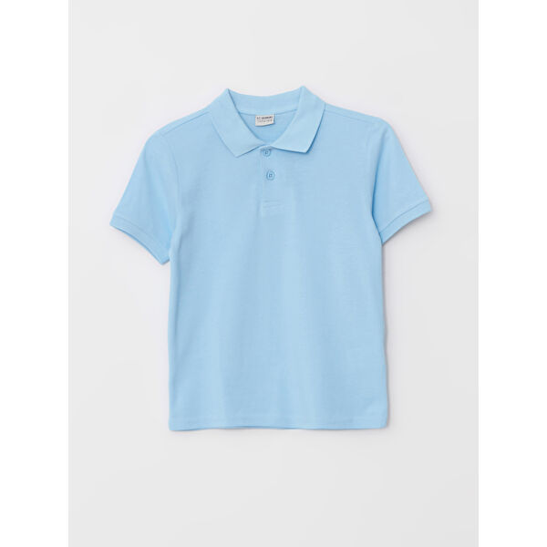 Polo Yaka Basic Kısa Kollu Pamuklu Erkek Çocuk Tişört Polo Yaka Basic Kısa Kollu Pamuklu Erkek Çocuk Tişört