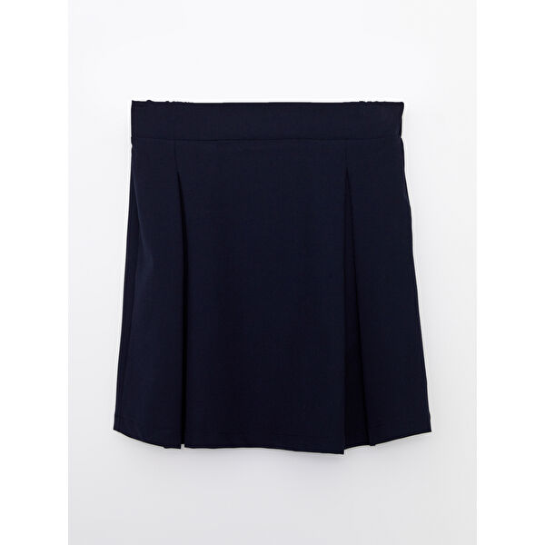 Beli Lastikli Basic Gabardin Kız Çocuk Etek