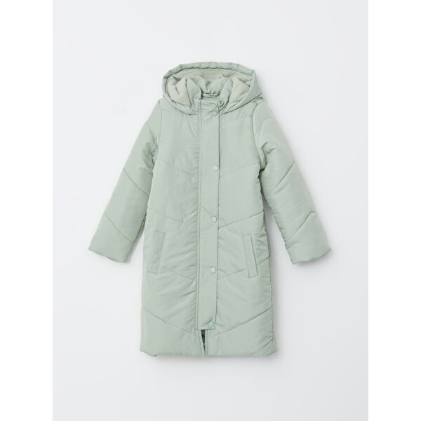 Kapüşonlu Basic Kız Çocuk Mont Kapüşonlu Basic Kız Çocuk Mont