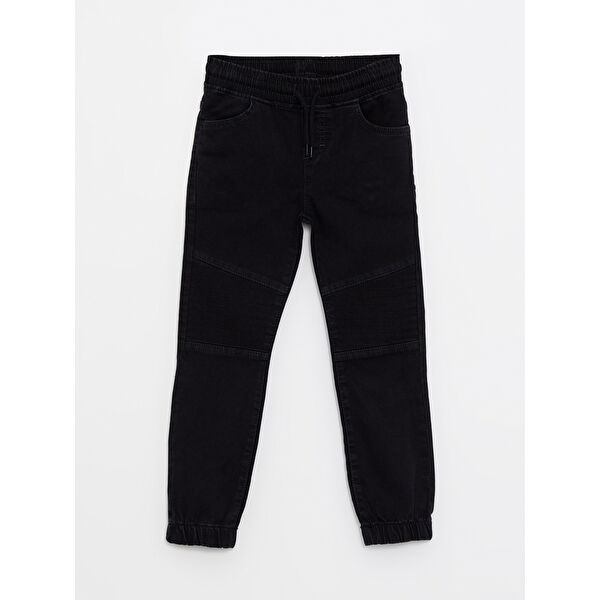 Beli Lastikli Slim Fit Erkek Çocuk Jogger Jean Pantolon Beli Lastikli Slim Fit Erkek Çocuk Jogger Jean Pantolon
