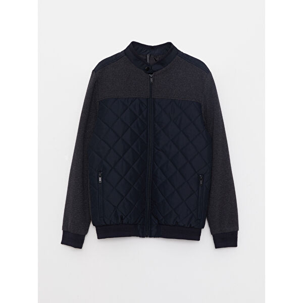 Standart Kalıp Dik Yaka İnce Erkek Mont Standart Kalıp Dik Yaka İnce Erkek Mont