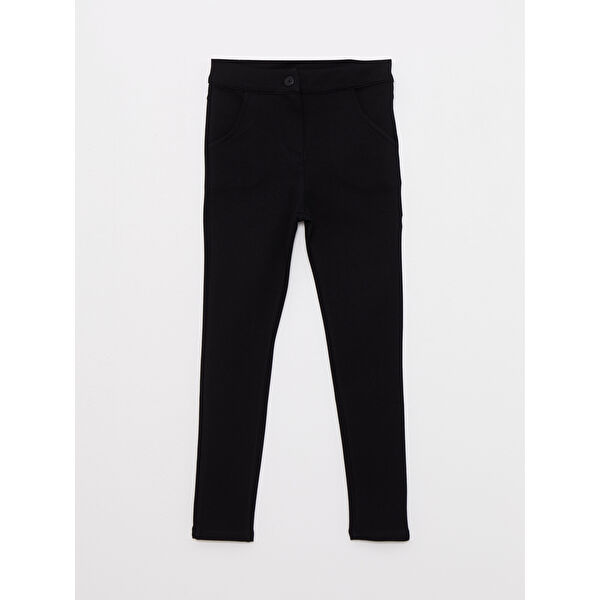 Basic Kız Çocuk Tayt Pantolon