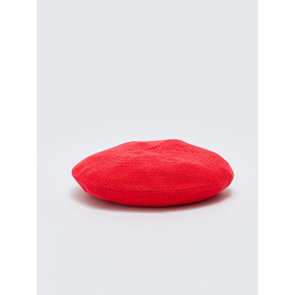 Basic Kız Bebek Triko Bere Basic Kız Bebek Triko Bere