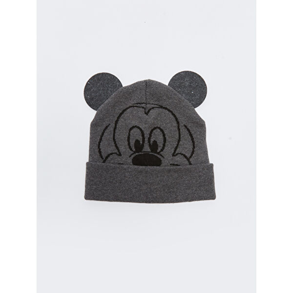 Mickey Mouse Desenli Erkek Bebek Bere Mickey Mouse Desenli Erkek Bebek Bere