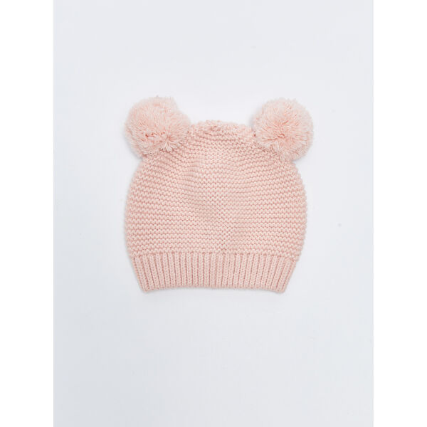 Basic Kız Bebek Triko Bere Basic Kız Bebek Triko Bere