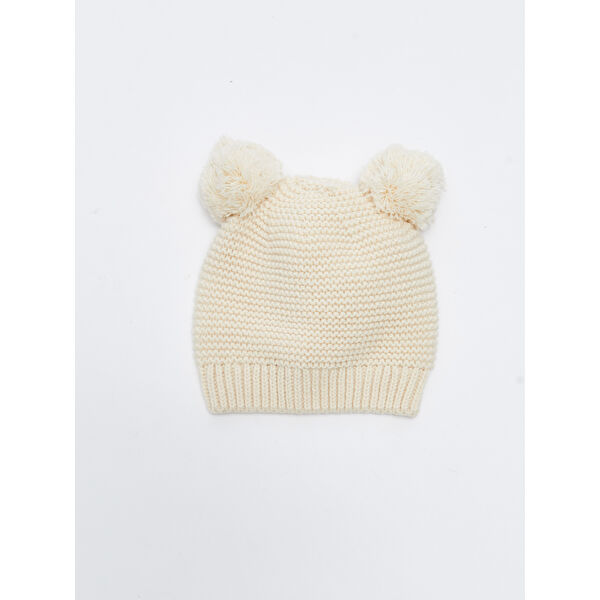 Basic Kız Bebek Triko Bere Basic Kız Bebek Triko Bere