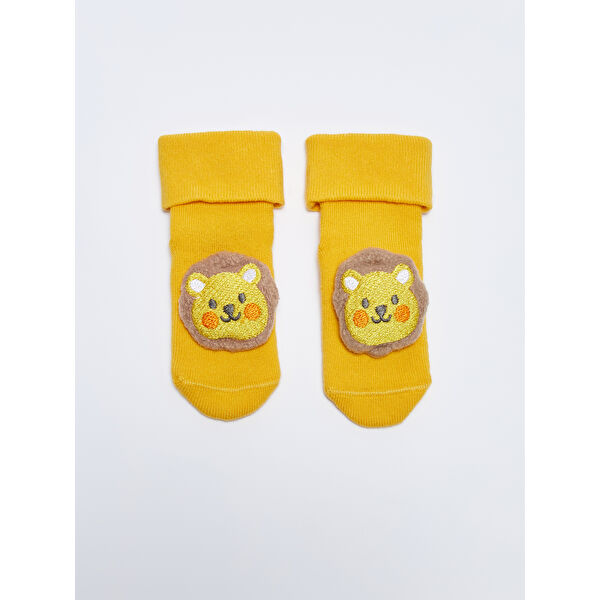 Çıngıraklı Erkek Bebek Soket Çorap