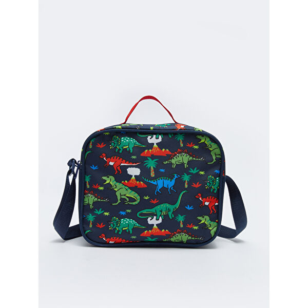 Dinozor Baskılı Erkek Çocuk Beslenme Çantası Dinozor Baskılı Erkek Çocuk Beslenme Çantası