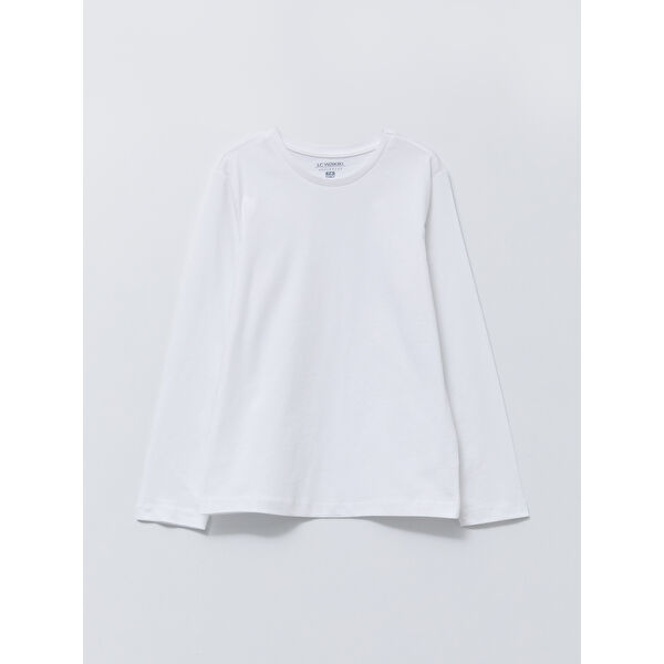 Bisiklet Yaka Basic Uzun Kollu Pamuklu Erkek Çocuk Fanila Bisiklet Yaka Basic Uzun Kollu Pamuklu Erkek Çocuk Fanila