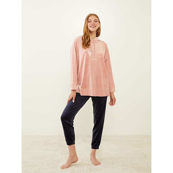 Beli Lastikli Düz Kadın Pijama Alt