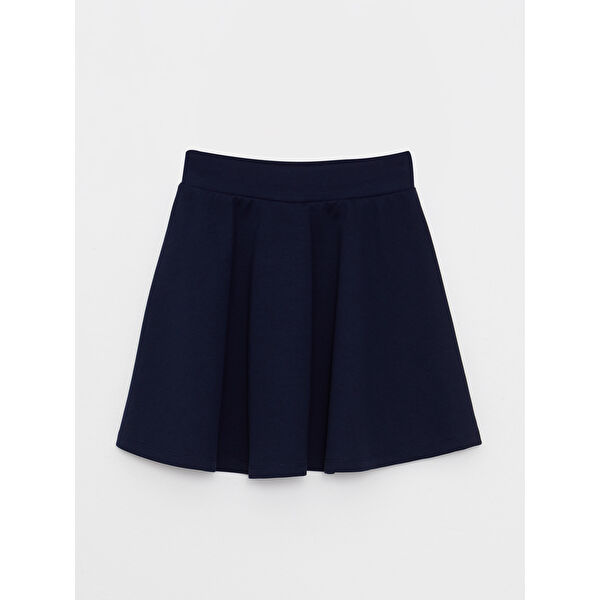 Beli Lastikli Basic Kız Çocuk Kloş Etek