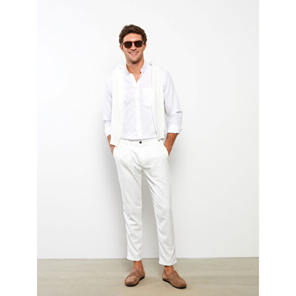 Regular Fit Uzun Kollu Oxford Erkek Gömlek