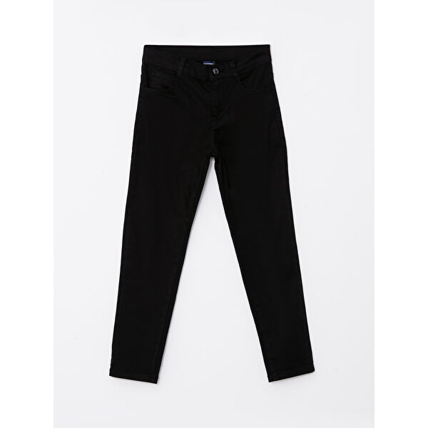 Super Skinny Fit Basic Gabardin Erkek Çocuk Pantolon