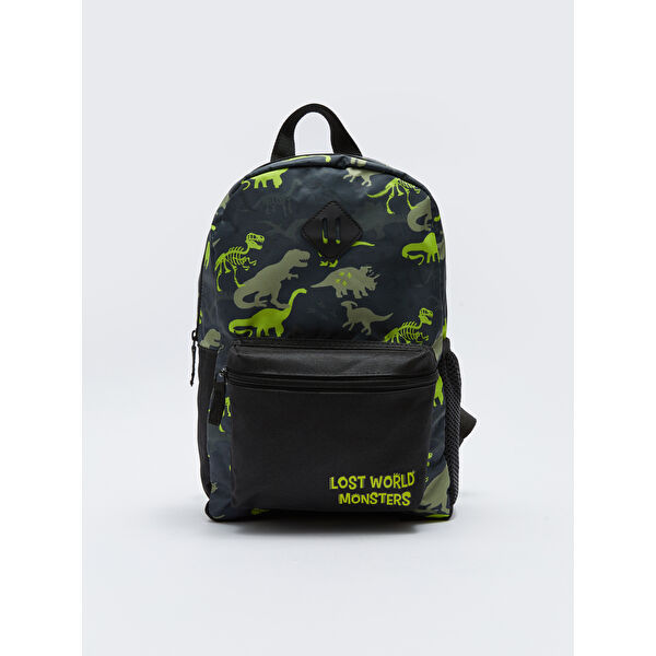 Dinozor Baskılı Erkek Çocuk Sırt Çantası Dinozor Baskılı Erkek Çocuk Sırt Çantası
