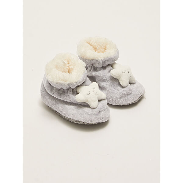 Yıldız Aplikeli Kız Bebek Ev Botu