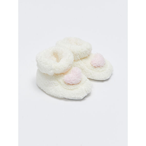 Nakış Detaylı Yürüme Öncesi Kız Bebek Ev Botu