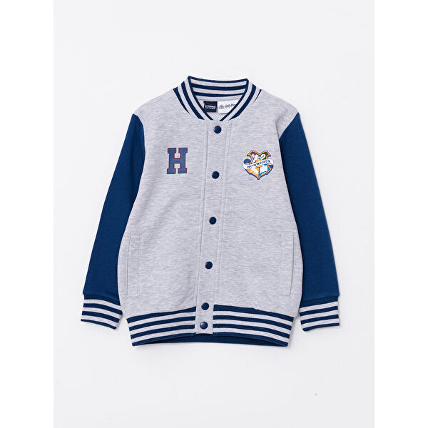 Kolej Yaka Harry Potter Baskılı Uzun Kollu Erkek Çocuk Hırka Kolej Yaka Harry Potter Baskılı Uzun Kollu Erkek Çocuk Hırka