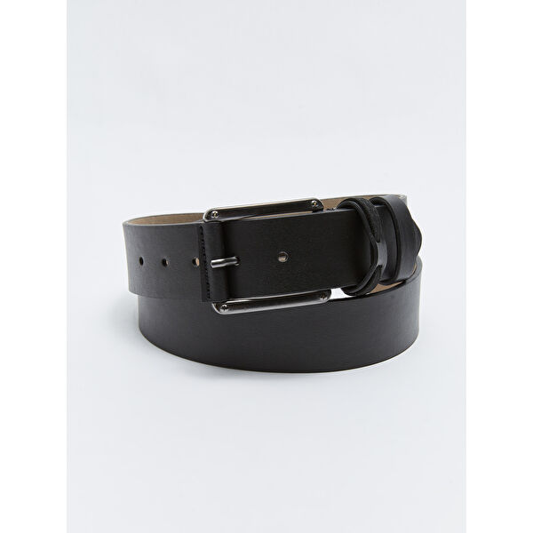 Deri Görünümlü Erkek Kemer