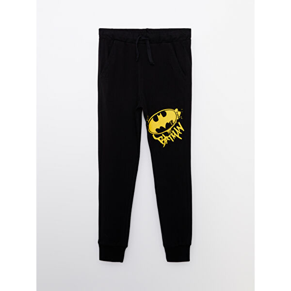 Beli Lastikli Batman Baskılı Erkek Çocuk Jogger Eşofman Altı Beli Lastikli Batman Baskılı Erkek Çocuk Jogger Eşofman Altı